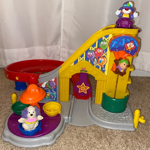 Fisher-Price | Toys | Little People Surprise Park Carnival Fun Park ...